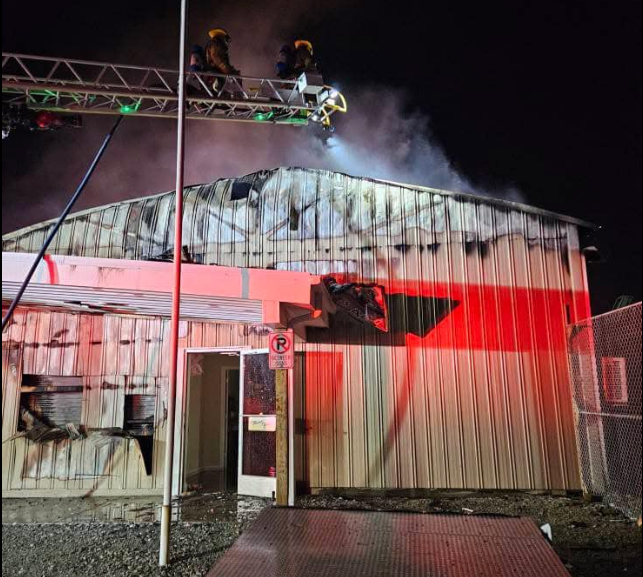 Fire damages Forward Township marina - The Almanac